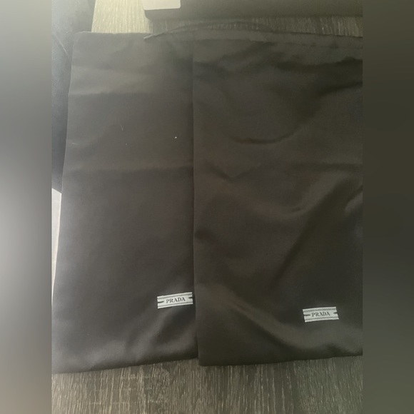 Prada | Accessories | Prada Shoe Box And 2 Dust Bags | Poshmark